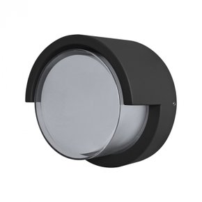 Arandela LED Hanover Preto 3000K 6W - Germany - Keluz Iluminação
